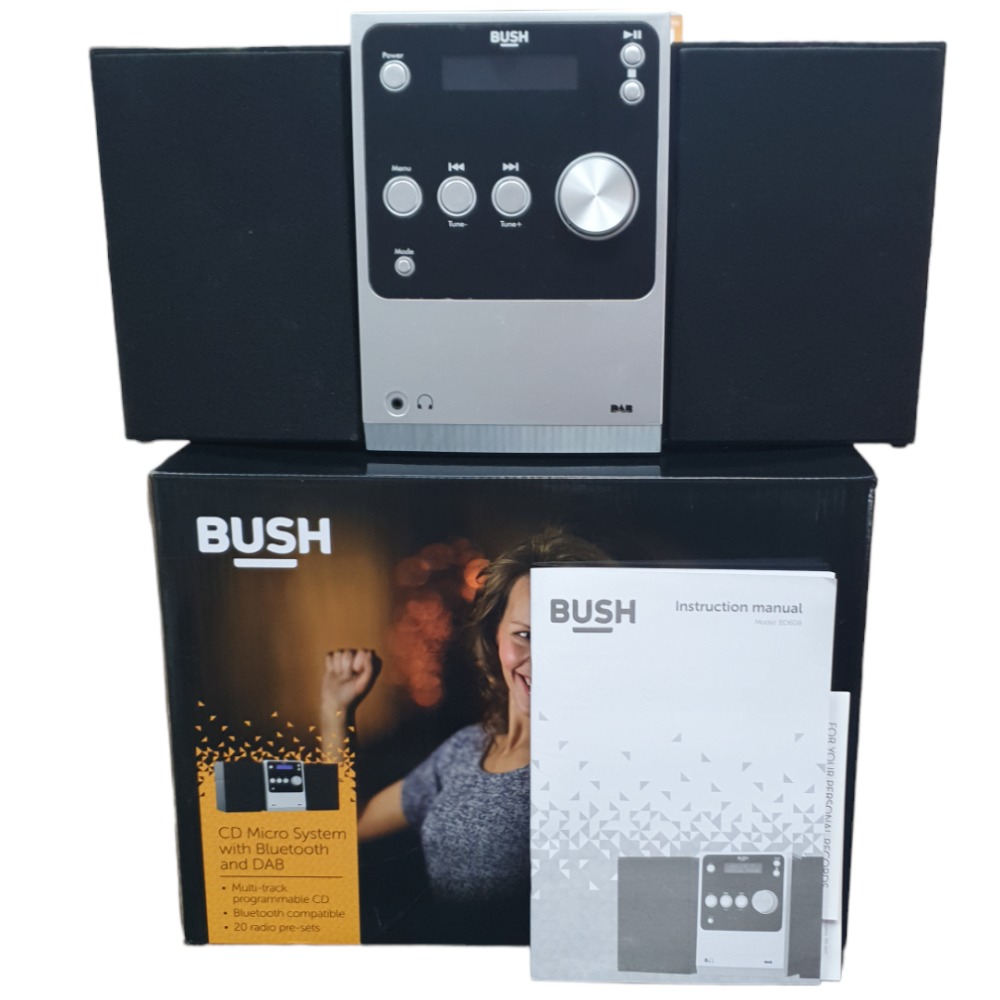 Like New Bush Micro System with BT and DAB Radio *sale* - Own4Less